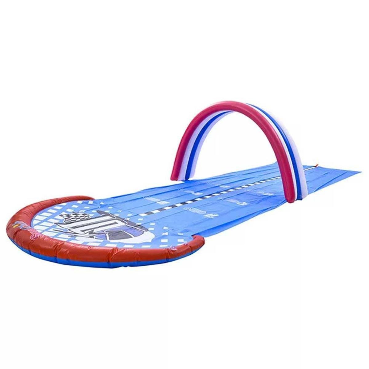 Escorregador Duplo Slide Inflável Avenli Jilong - Azul | Netshoes