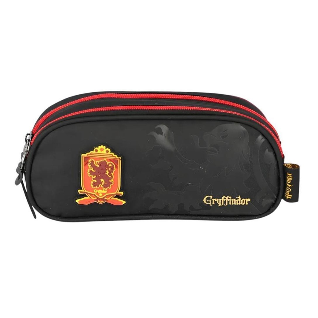 Estojo Harry Potter Gryffindor Juvenil - Preto | Netshoes