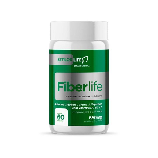Fiber Life Suplemento de Fibras e Vitaminas 60 CAPS - N/A | Netshoes