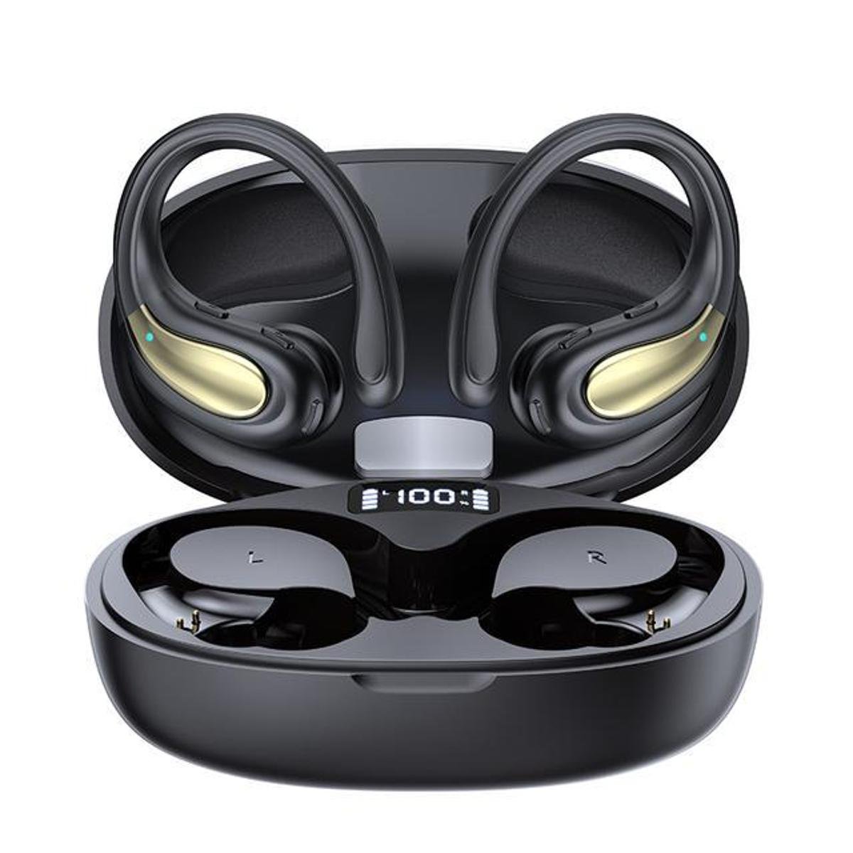 Fone de Ouvido Alta Qualidade Corrida Ciclismo Tecnologia Impermeável ...