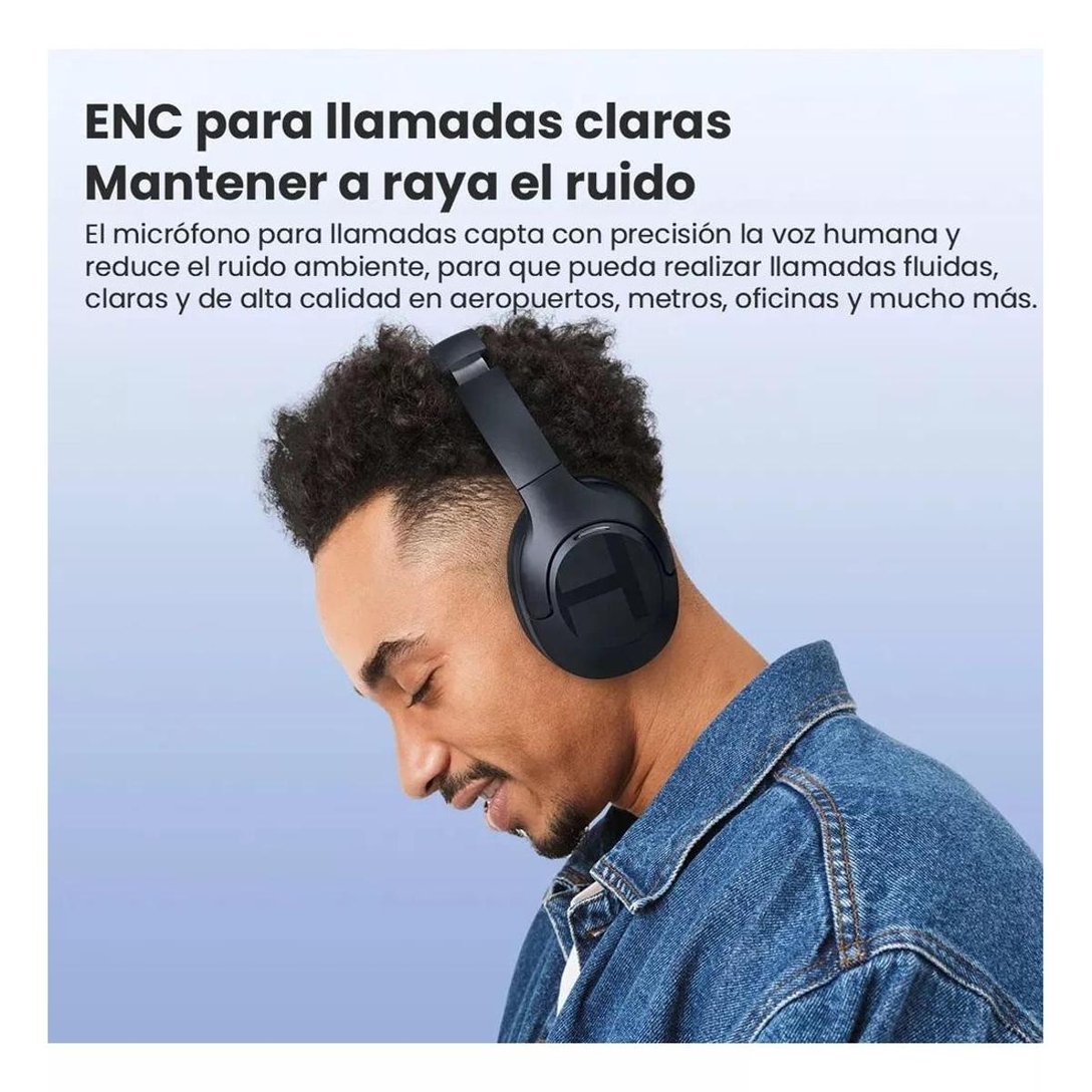 Fone De Ouvido Bluetooth Haylou S35 ANC Headphone 60 horas - Azul ...