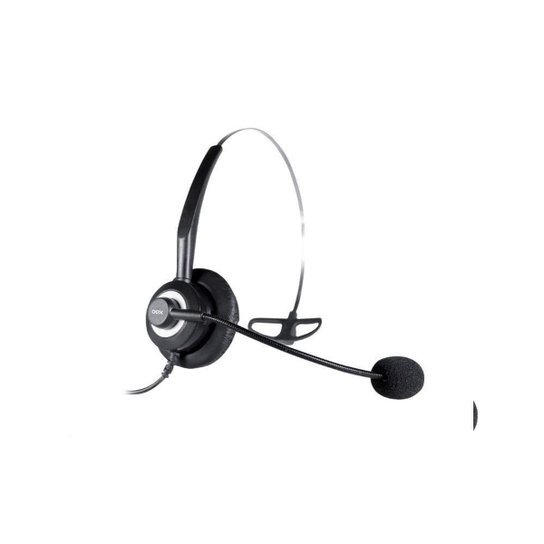 Fone De Ouvido Call Center Oex Hs101 Rj9 Preto | Netshoes
