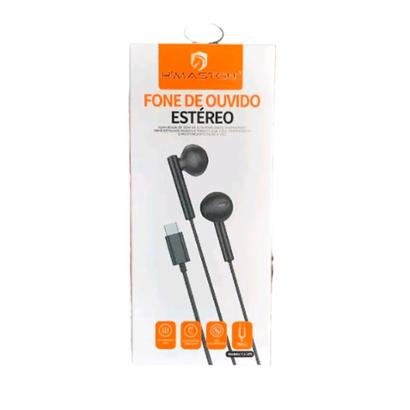 Fone de Ouvido Stereo c/ Microfone H Maston Ej-103 - Preto | Netshoes