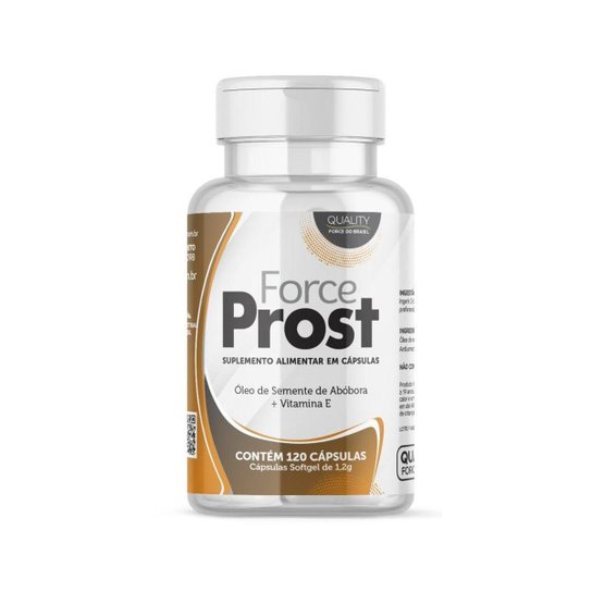 Force Prost para Homens 120 Cápsulas Force do Brasil - Incolor | Netshoes
