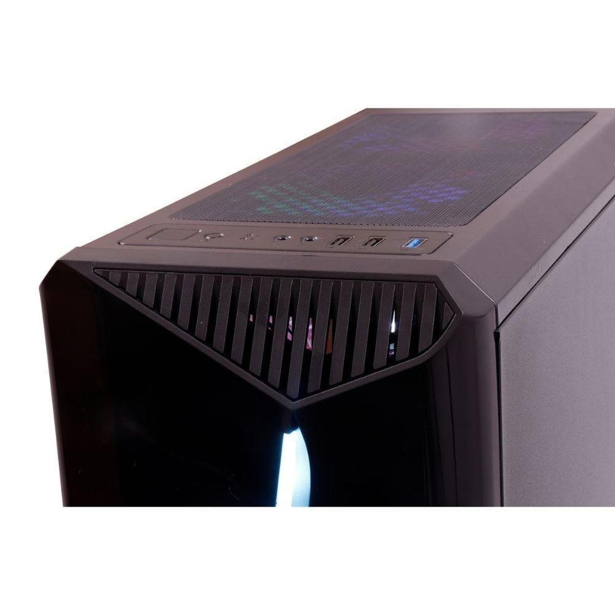 Gabinete Gamer ATX Iluminacao RGB Ajustavel OEX Game Preto - Preto | Netshoes