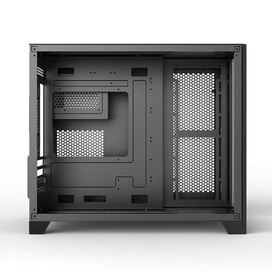 Gabinete Gamer Hyrax HGB710, Mini Tower, M-ATX, Frontal e Lateral Em ...