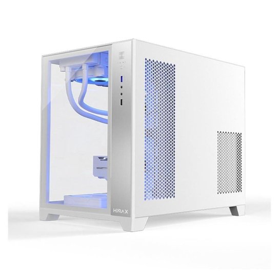 Gabinete Gamer Hyrax HGB710, Mini Tower, M-ATX,Frontal e Lateral Em ...