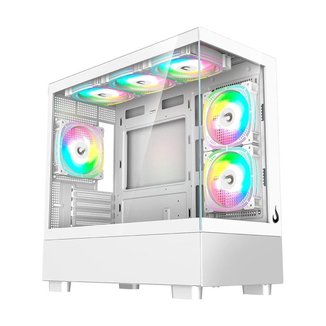 Gabinete Rise Mode Crystal Fans em promoção na Netshoes!