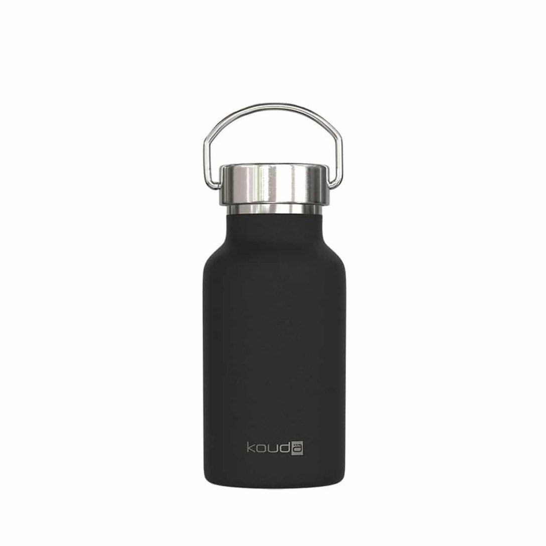 GARRAFA KOUDA - PRETA CLASSIC POWDER COATING - 350ML - Preto | Netshoes