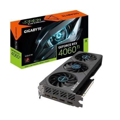 GeForce RTX 4060 Ti 8GB GDDR6 128bits - Gigabyte Eagle - GV-N406TEAGLE ...