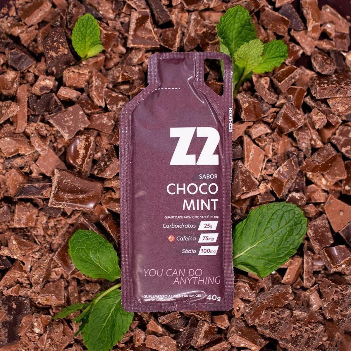 Gel de Carboidrato Z2 Choco Mint Energy (Sachê) - Marrom | Netshoes