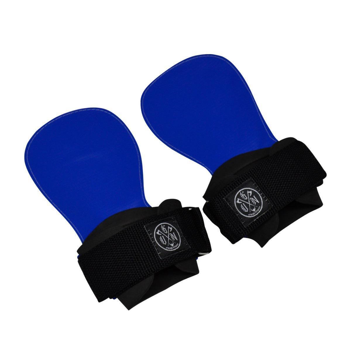 Grip de Lona Viking com Alça Ajustável para Treinos - Par - Azul | Netshoes