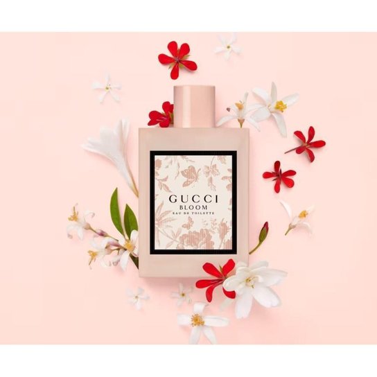 Gucci Bloom Gucci Perfume Feminino Eau de Toilette 100ml - Incolor ...