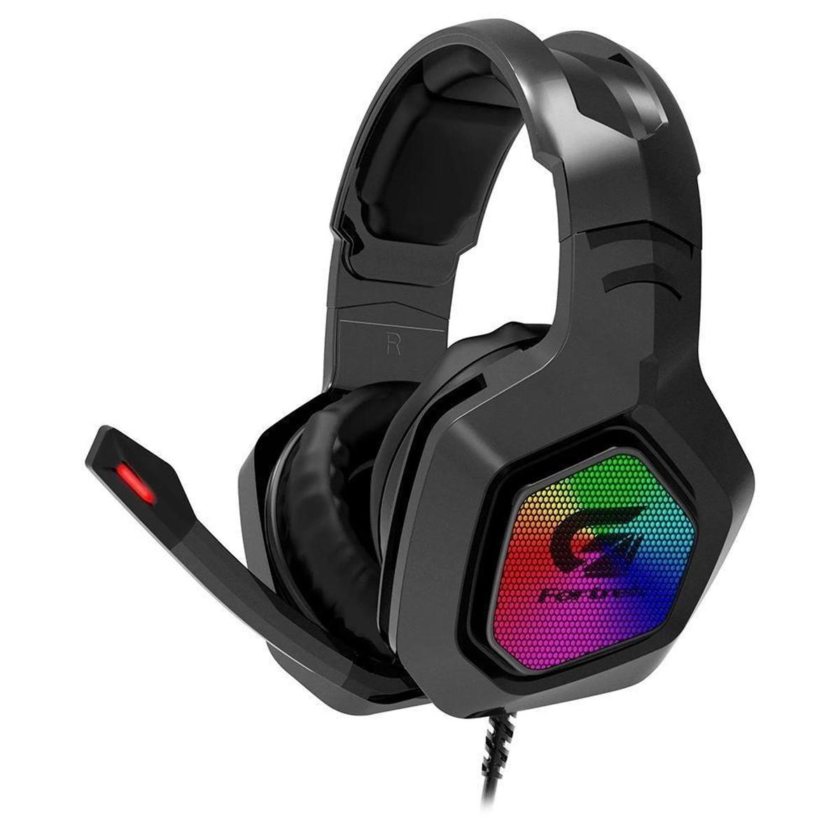 Headset Gamer Fortrek G Black Hawk, RGB, Drivers 50mm - 70530 - Preto ...