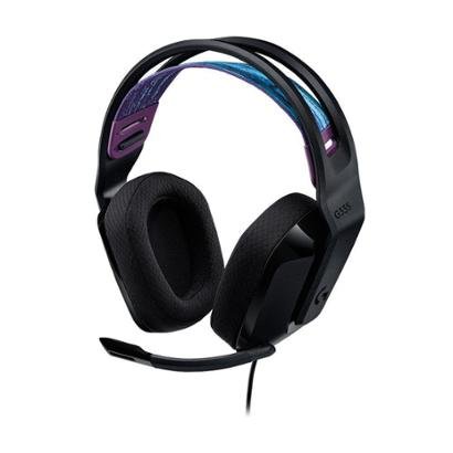 Headset Gamer Logitech G335 Preto - Preto | Netshoes