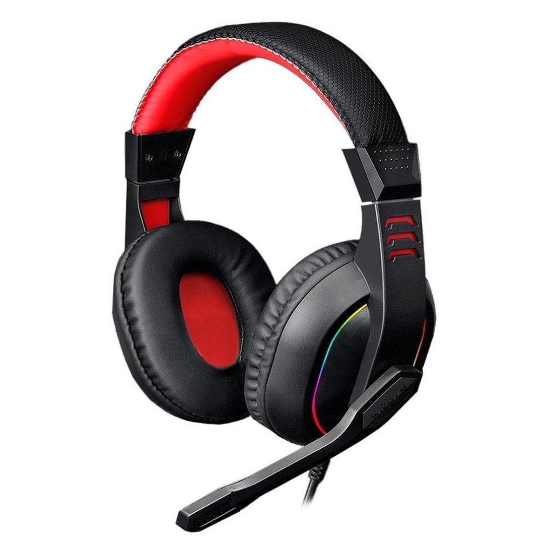 Headset Gamer Redragon Ares, RGB, Driver 40mm, P2 e USB, Preto - H120 ...