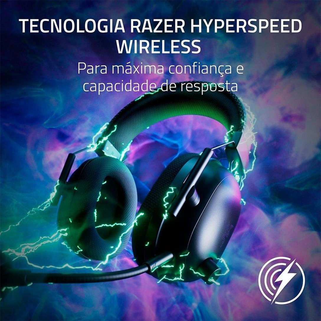 Headset Gamer Sem Fio Razer BlackShark V2 Pro, para PlayStation, Branco ...
