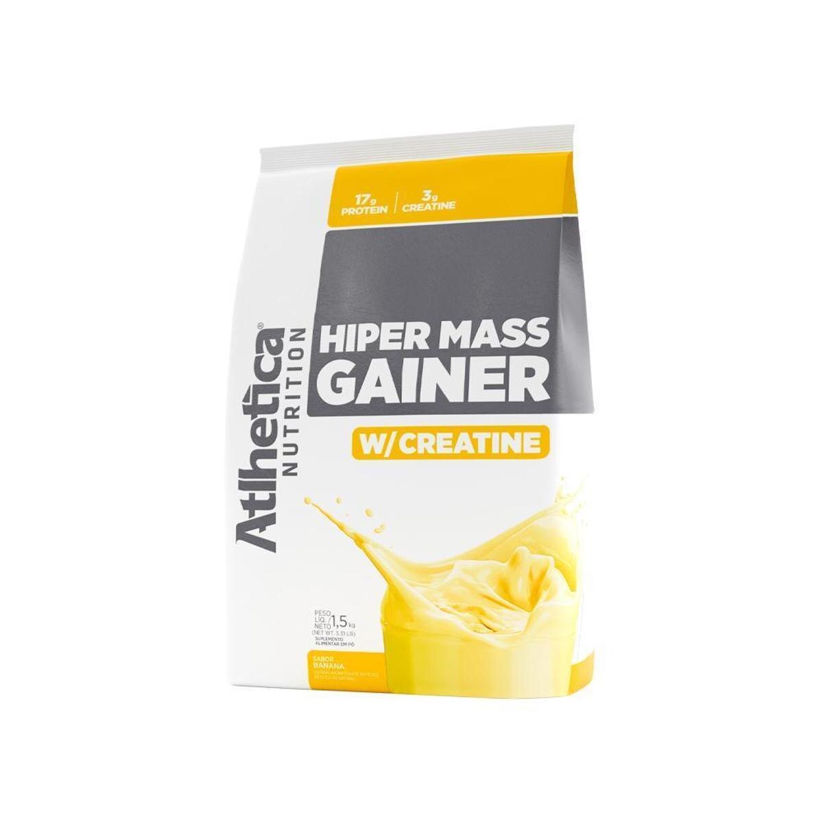 Hiper Mass Gainer (1,5kg) Banana Atlhetica Nutrition - undefined | Netshoes