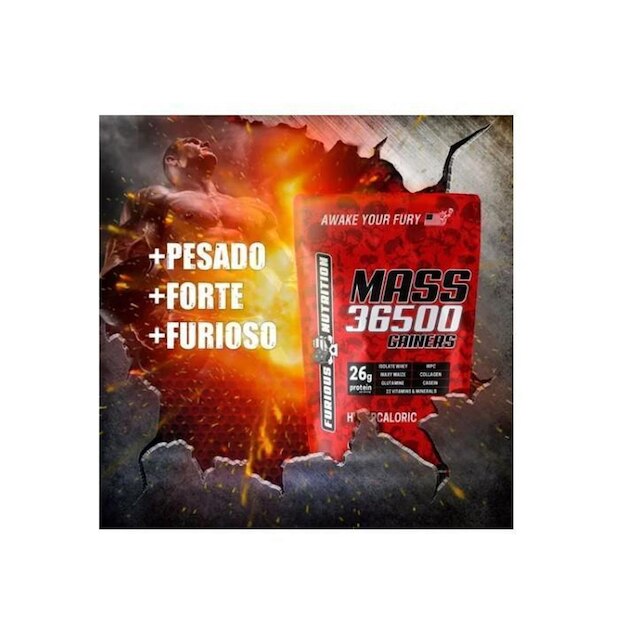 Hipercalórico Mass 36500 Gainers - 3kg Zero Soja - undefined | Netshoes