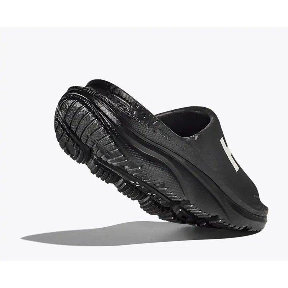 HOKA Ora Athletic Slide Masculino Preto - Preto+Branco | Netshoes