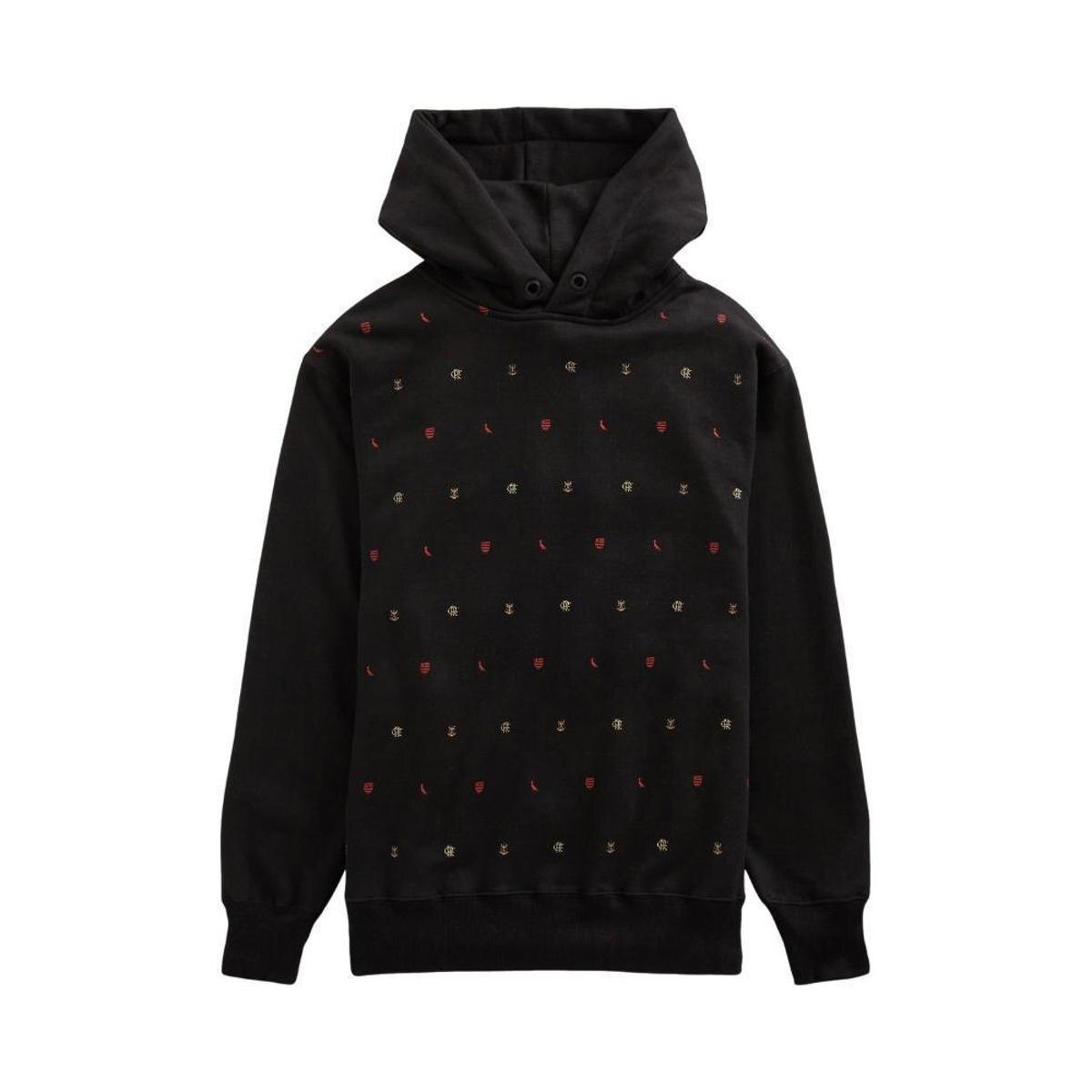 Hoodie Estampado Escudo Full Flamengo Reserva - Preto | Netshoes