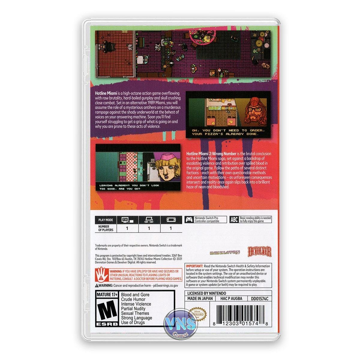 Hotline Miami Collection - Switch - Incolor | Netshoes