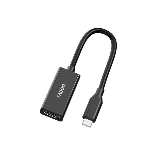 HUB USB-C para HDMI 4K Rapoo Ultracompacto, Plug & Play, Preto - XD10 ...