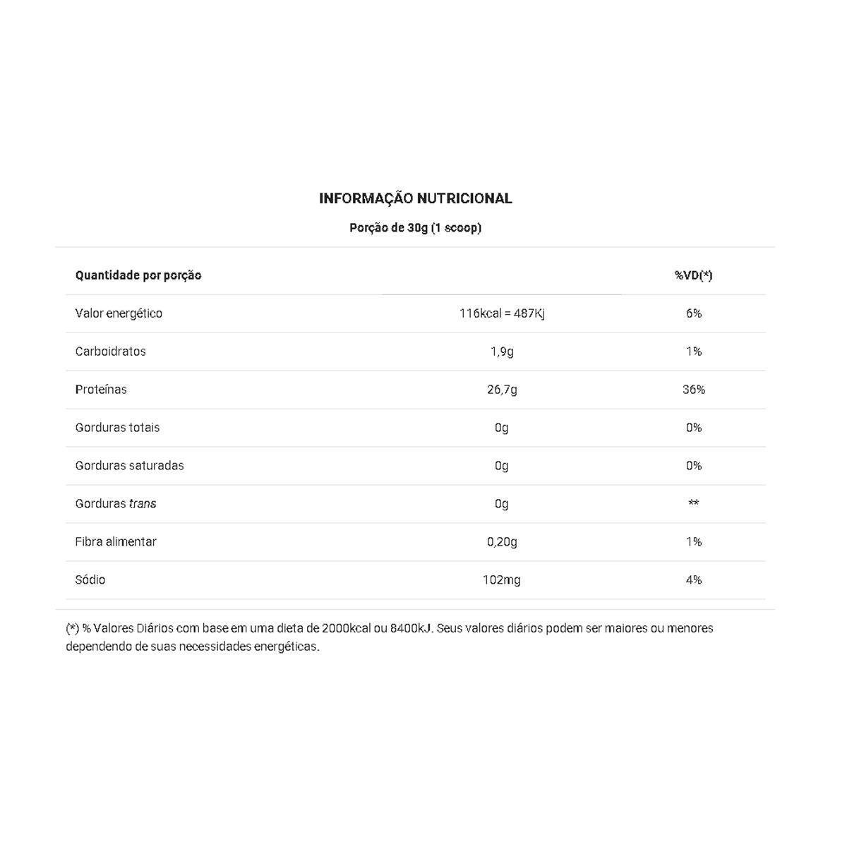 Isolate Definition 1,8kg - Baunilha - Body Action - Baunilha | Netshoes