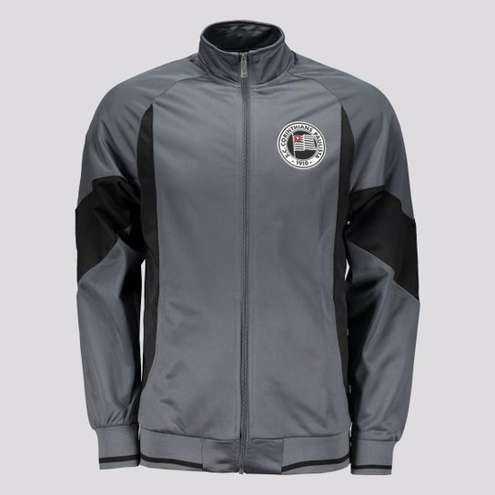 Jaqueta Corinthians Trilobal Cinza - Cinza | Netshoes