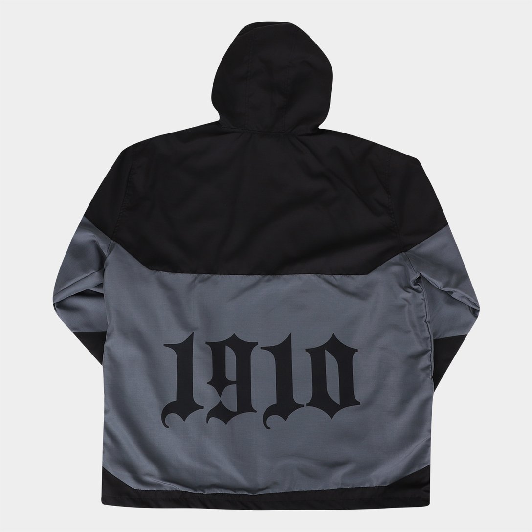 Jaqueta Corta Vento Corinthians Plus Size Masculina - Preto+Cinza ...