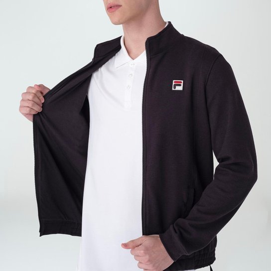 Jaqueta Fila Bonadi Masculina - Preto | Netshoes