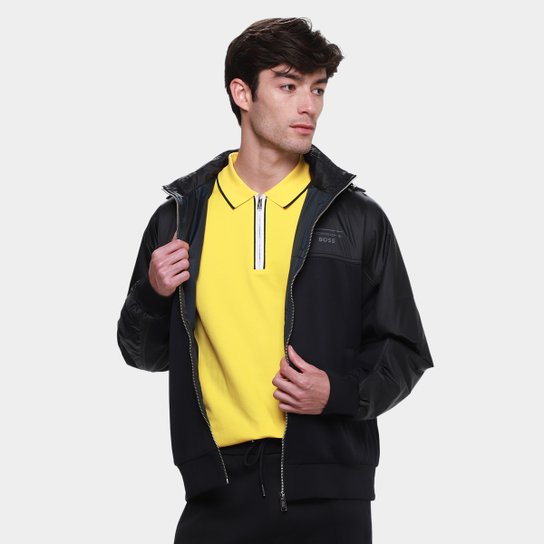 Jaqueta Hugo Boss C-Steele Masculina - Azul | Netshoes