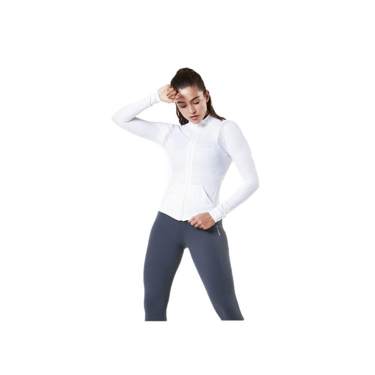 Jaqueta La Clofit Skip Balance Branca - Branco | Netshoes