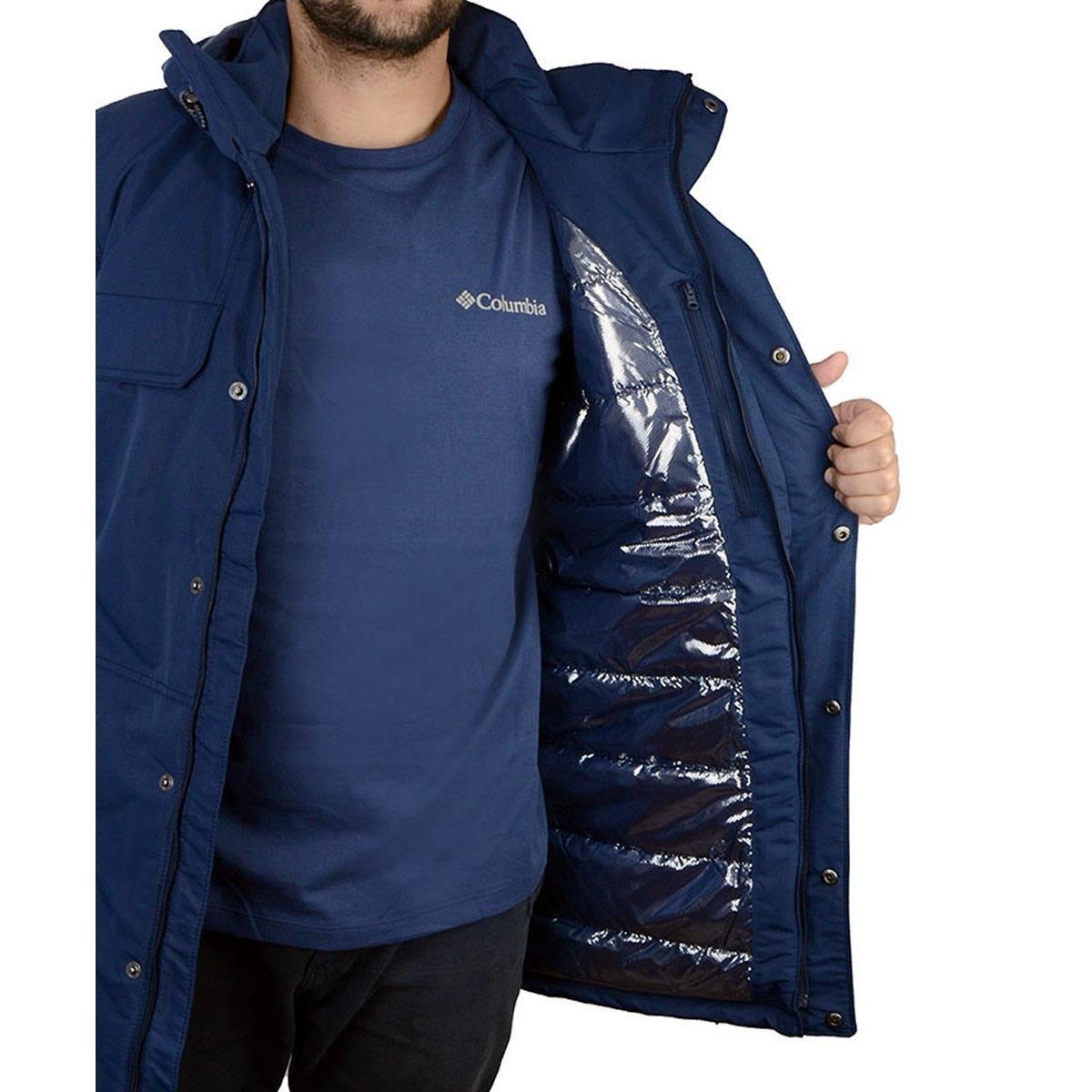 Jaqueta Masculina Columbia Rugged Path Térmica Impermeavel Navy ...