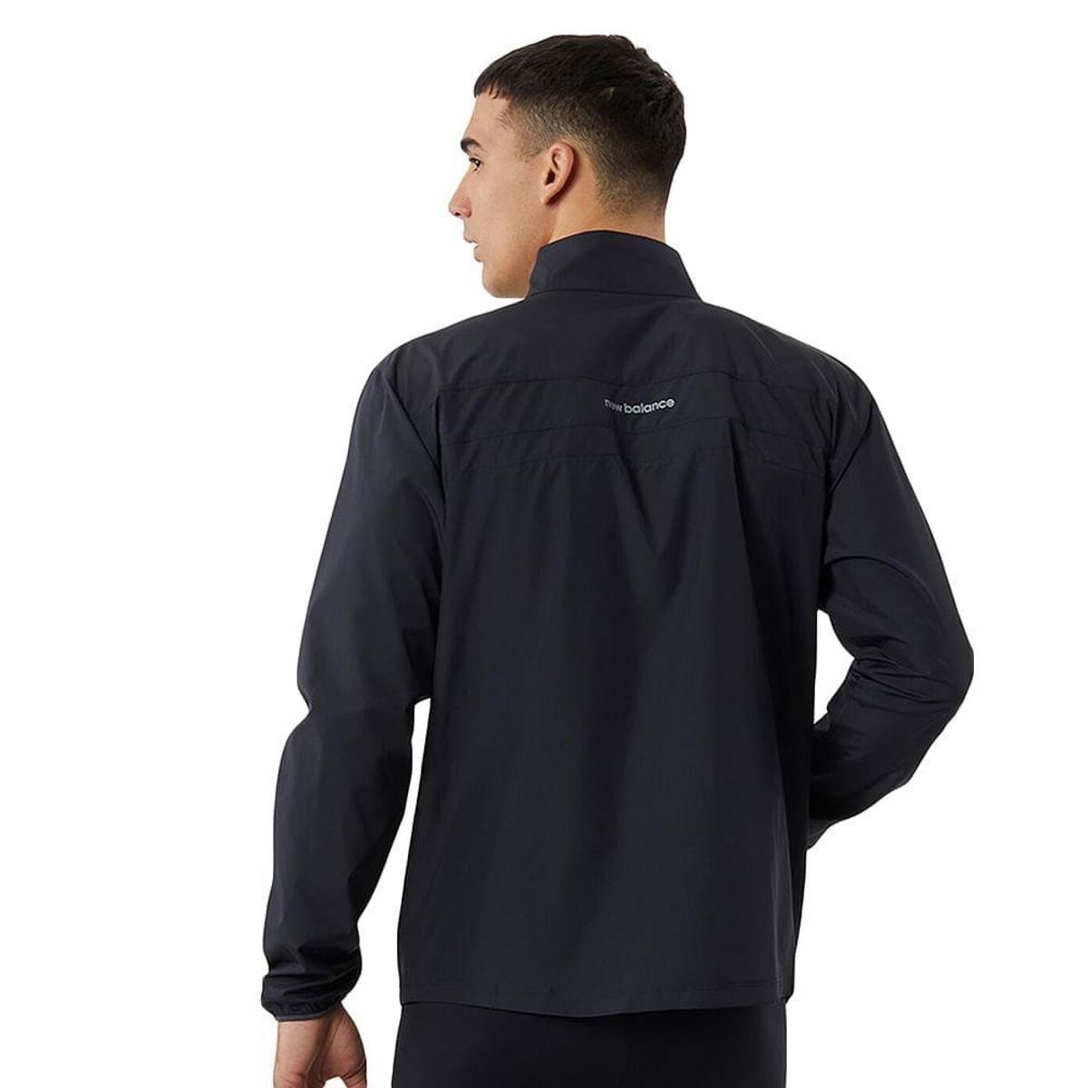 JAQUETA NEW BALANCE ACCELERATE MASCULINA - Preto | Netshoes