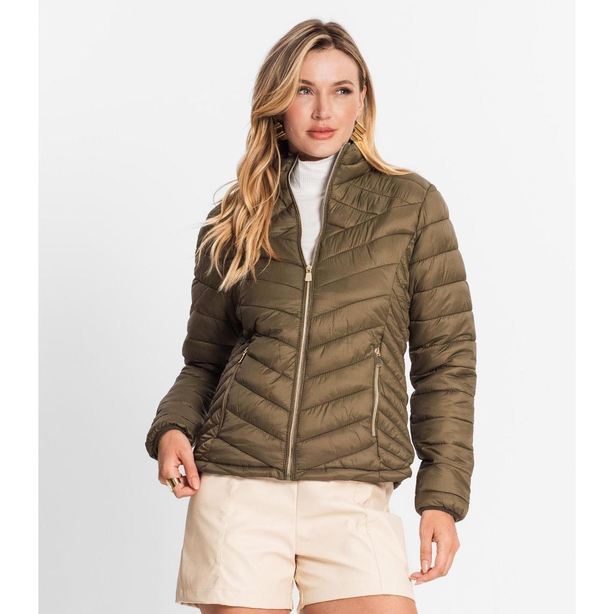 Jaqueta Puffer Feminina Endless Verde - Verde | Netshoes
