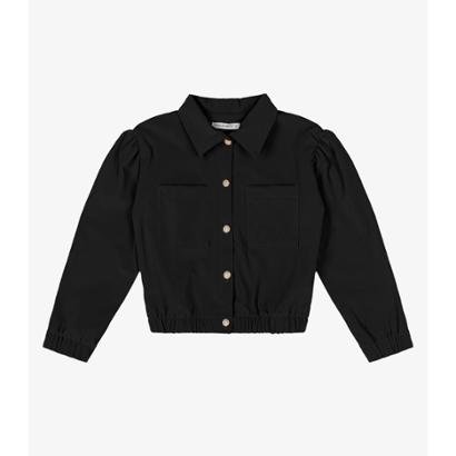 Jaqueta Trick Nick De Material Sintético Feminina - Preto | Netshoes
