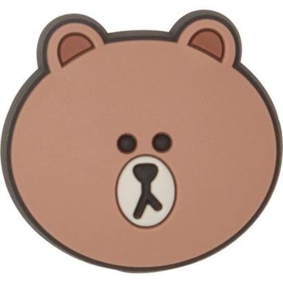 Jibbitz Line Friends Brown - Incolor | Netshoes