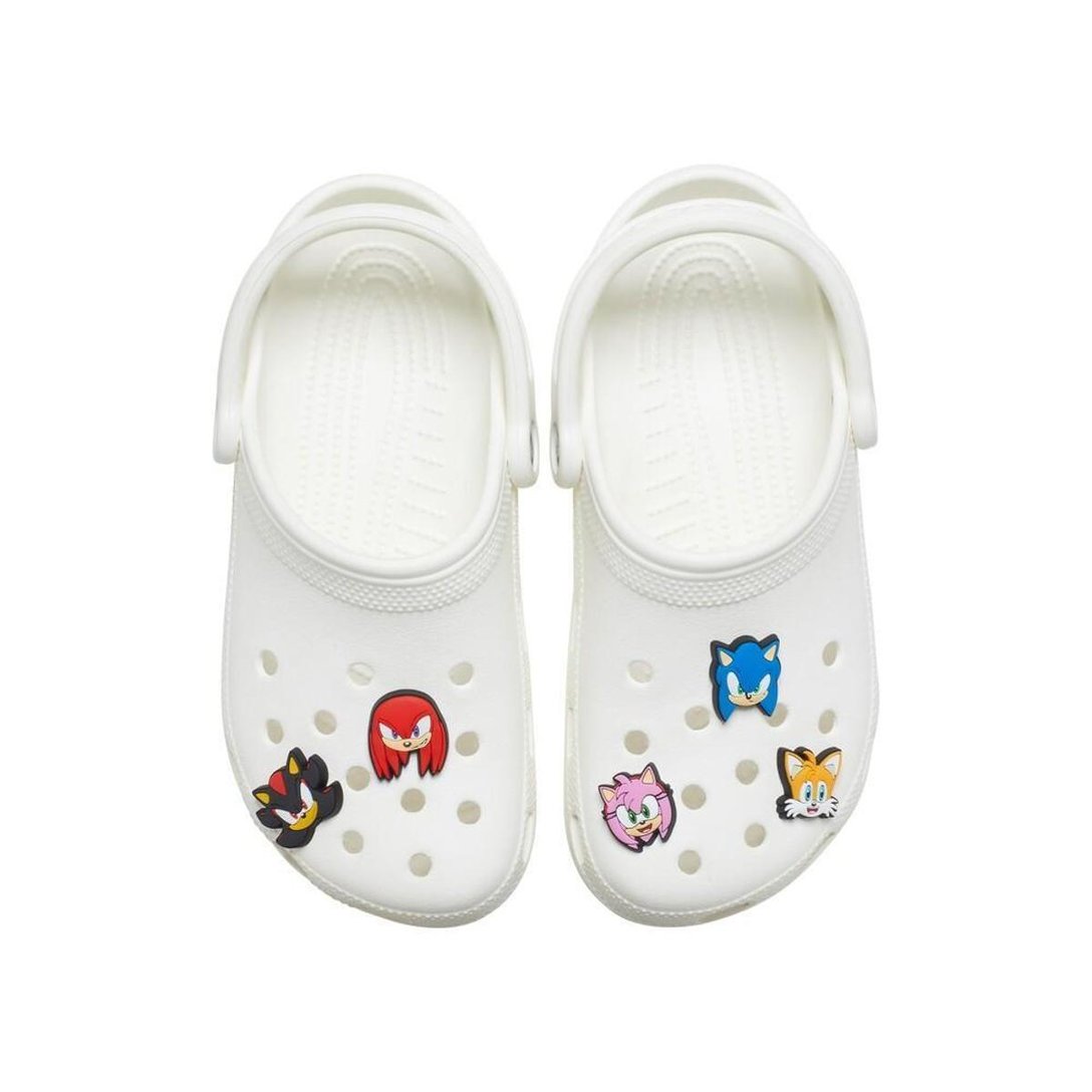 Jibbitz™ sonic the hedge hog pack com 5 peças unico - Branco | Netshoes