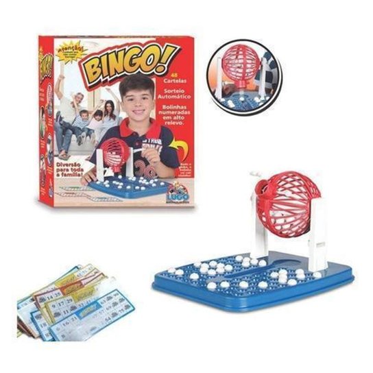 Jogo de Bingo com Roleta - Lugo - Colorido | Netshoes