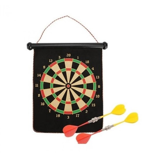 Jogo de dardo Magnético Blessed SP55186 - Preto | Netshoes