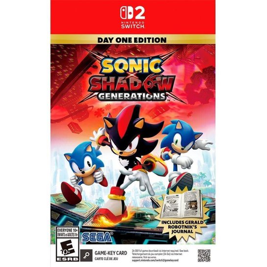 Jogo Sonic x Shadow Generations, Nintendo Switch 2 - SG000089NSW ...