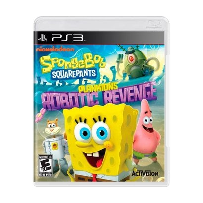 Jogo SpongeBob SquarePants: Plankton's Robotic Revenge - PS3 - Incolor ...