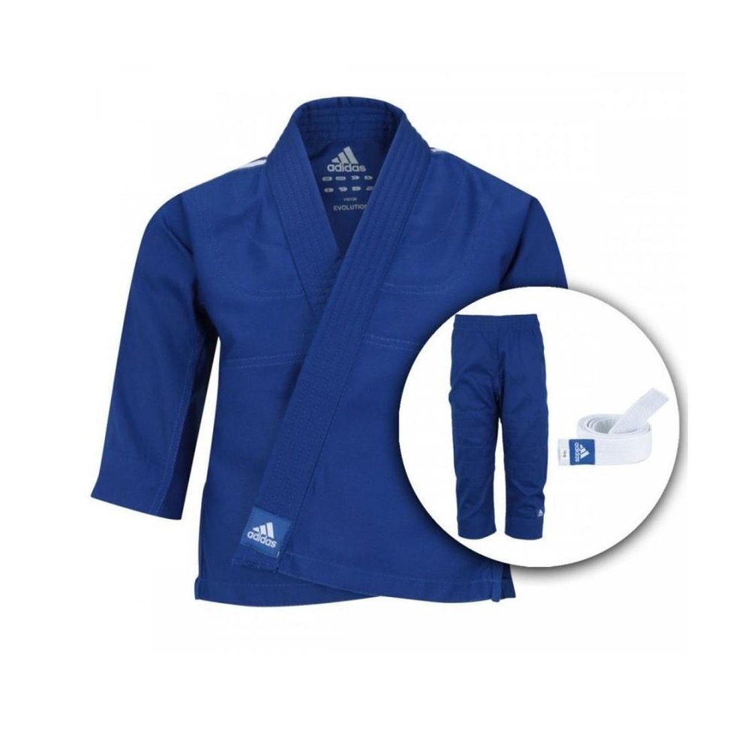 Kimono Adidas Judô Club J350B - Azul - Azul | Netshoes
