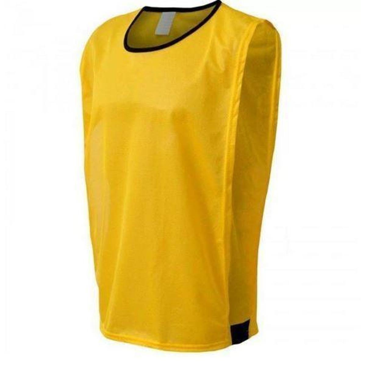 Kit 12 Coletes Simples Face Unica Adulto - Amarelo | Netshoes
