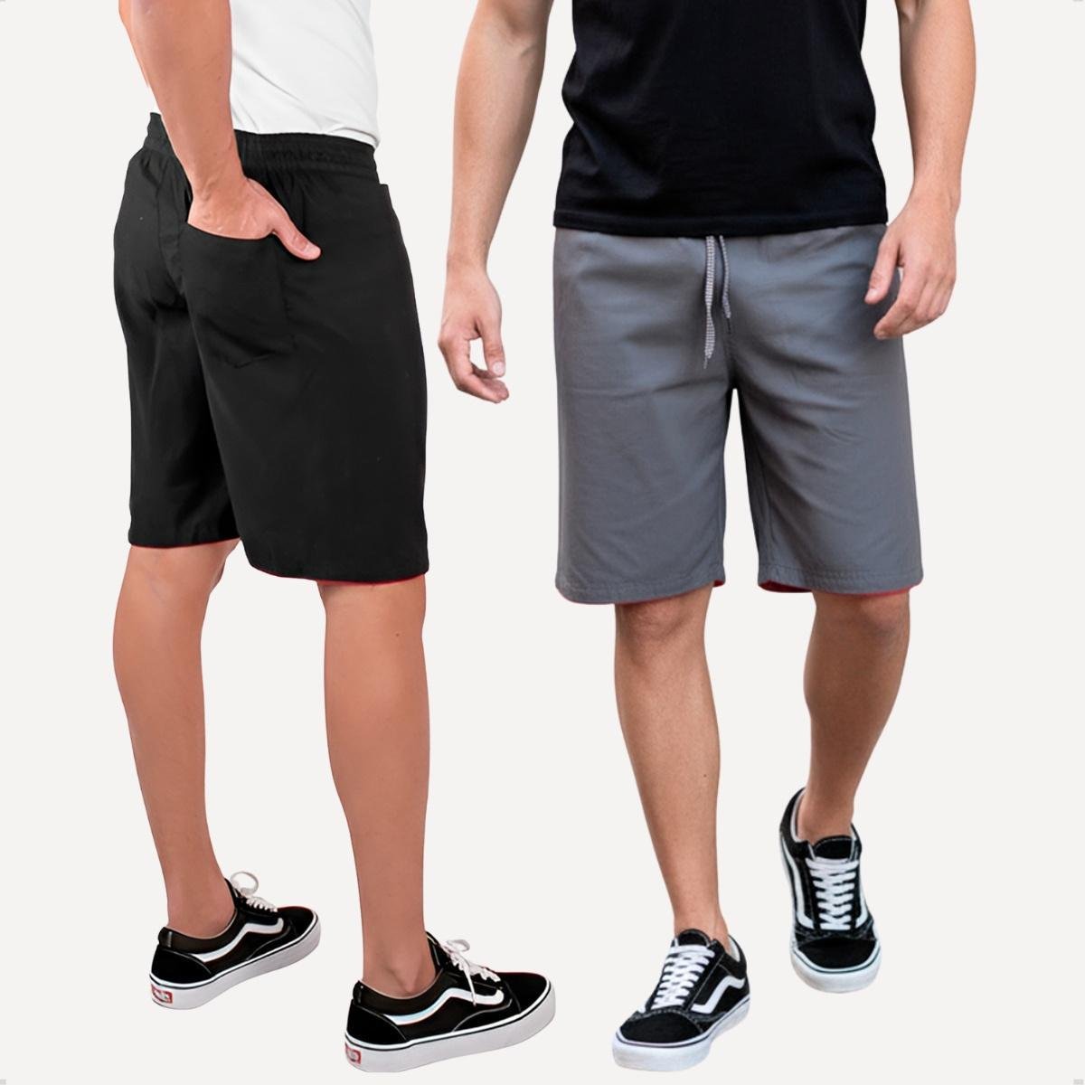 Bermuda Tactel Masculina em promoção na Netshoes!