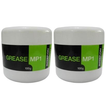 Kit 2 Graxa Interflon Grease MP1 Mineral 100g - Branco | Netshoes