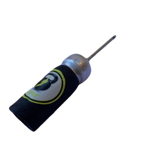 KIT 24 Bico para Bomba de Ar Encher Inflar Bolas Futebol JFIT - Preto ...