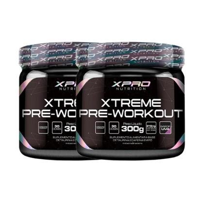 Kit 2x Pré-treino Xtreme Pré-workout 300g - Xpro Nutrition - undefined ...