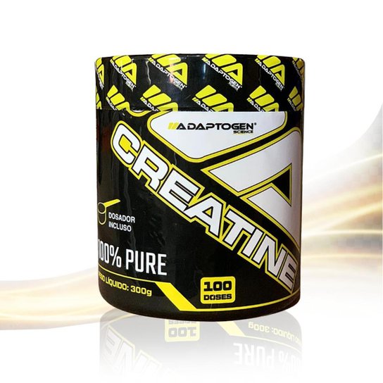 Kit 3 Creatina Adaptogen Monohidratada 100% Pura 300g - N/A | Netshoes